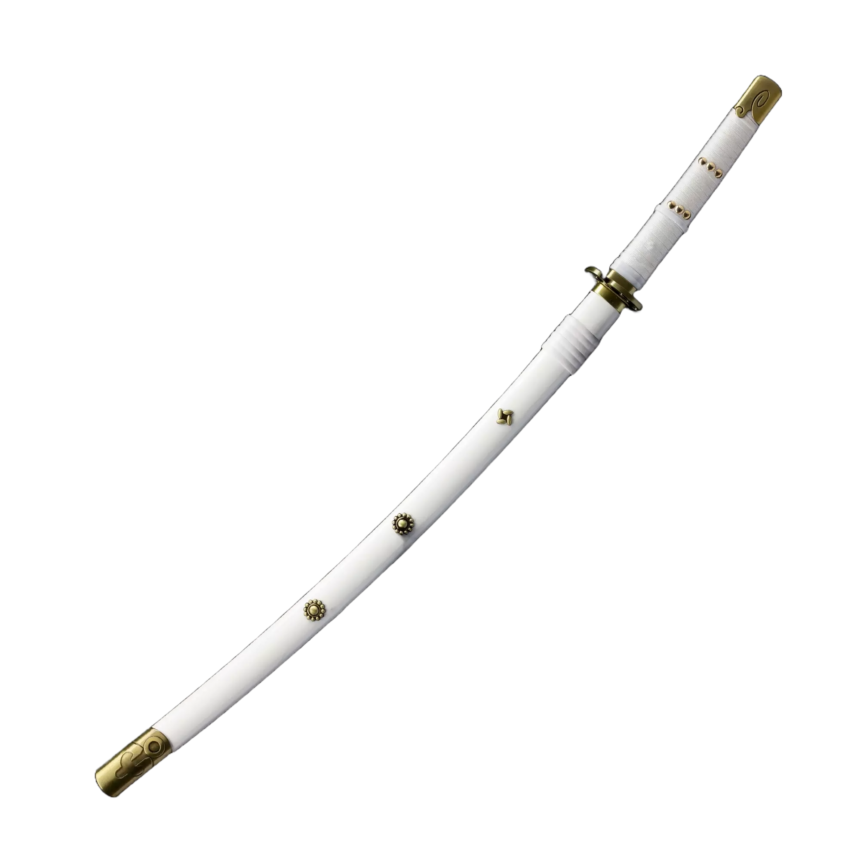 Whitebeard's "Murakumogiri" Naginata Bisento Spear - ReplicaSwords.us