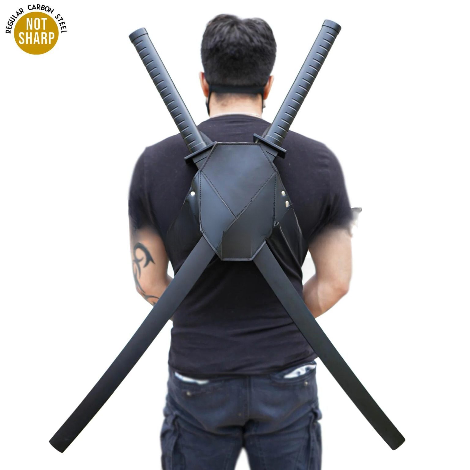 Deadpool Dual Ninja Katana Swords Pair - ReplicaSwords.us